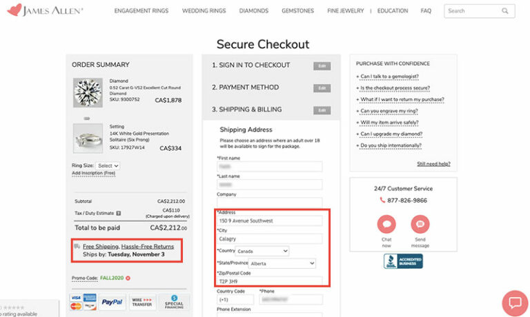 James Allen Canada: Buying Guide & Review – Ringspo Canada
