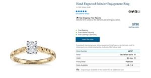 Miley Cyrus's Engagement Ring - Ringspo