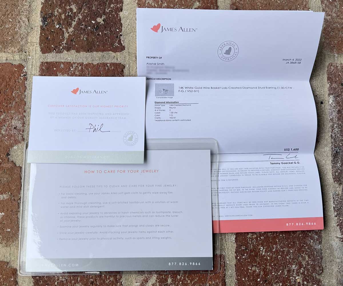 James Allen Ring Box: See The Box & Packaging