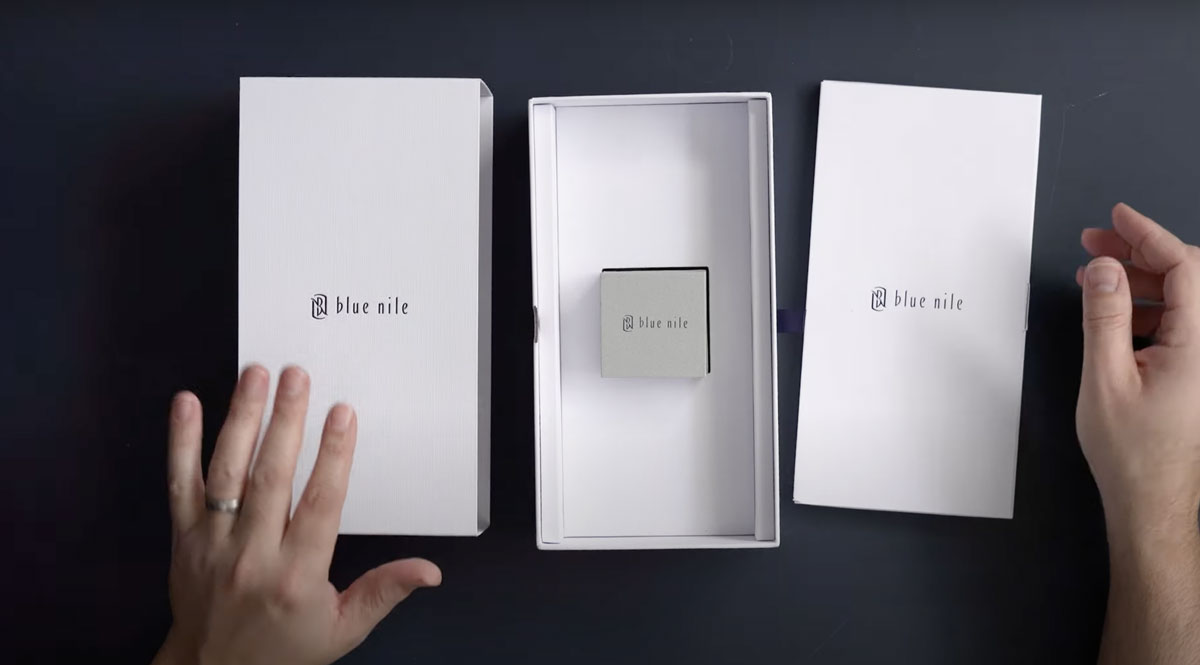 Blue Nile Ring Box: See The Box & Packaging